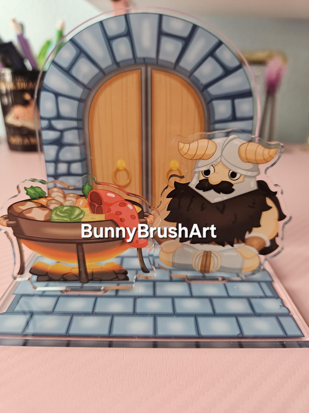Barbarian Chef Acrylic Standee - Etsy