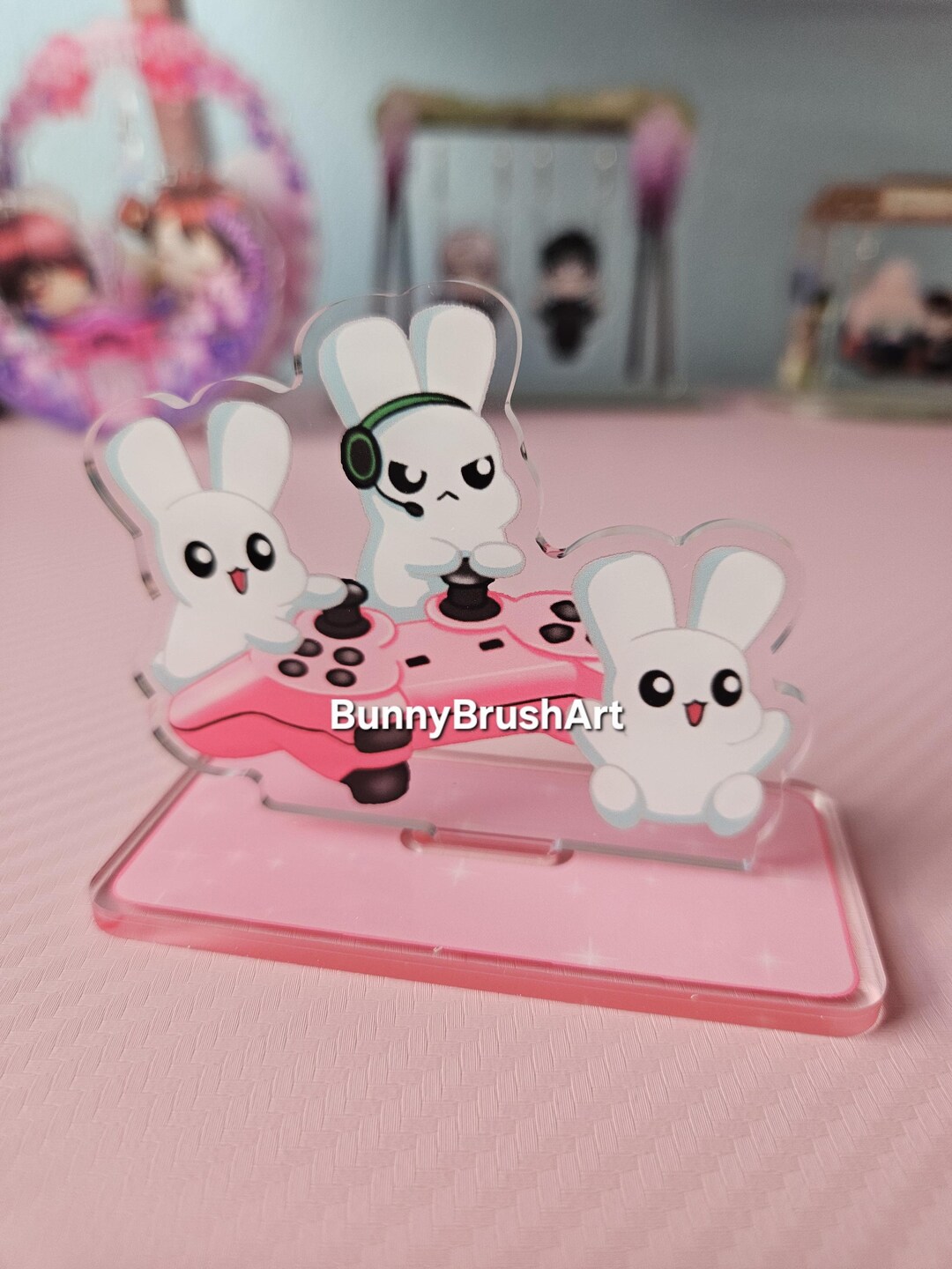 Gamer Buns Acrylic Standee - Etsy