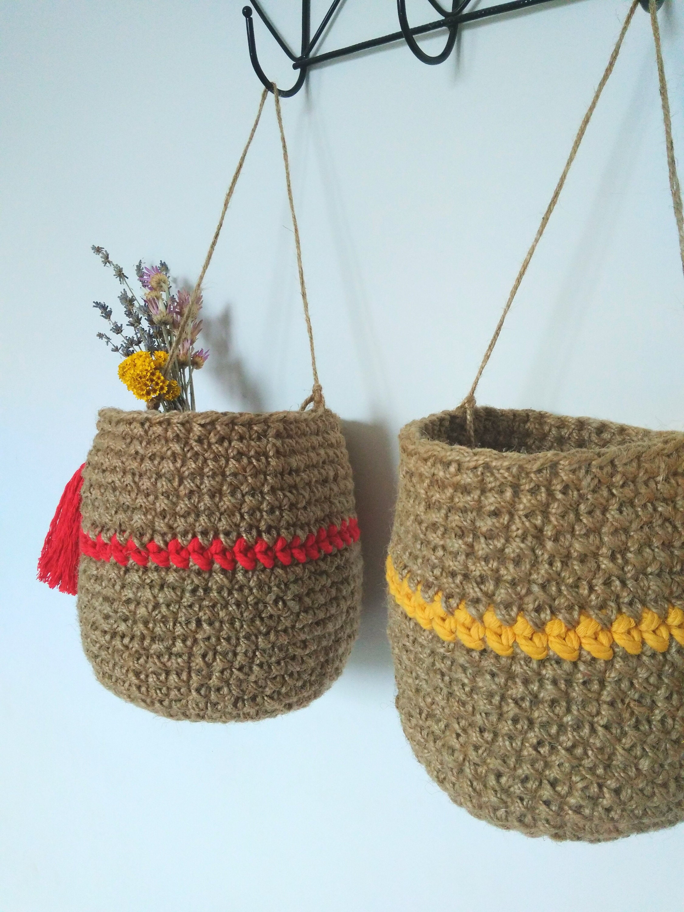 Baskets Storage & Organization Home & Living two basket set eco Jute ...