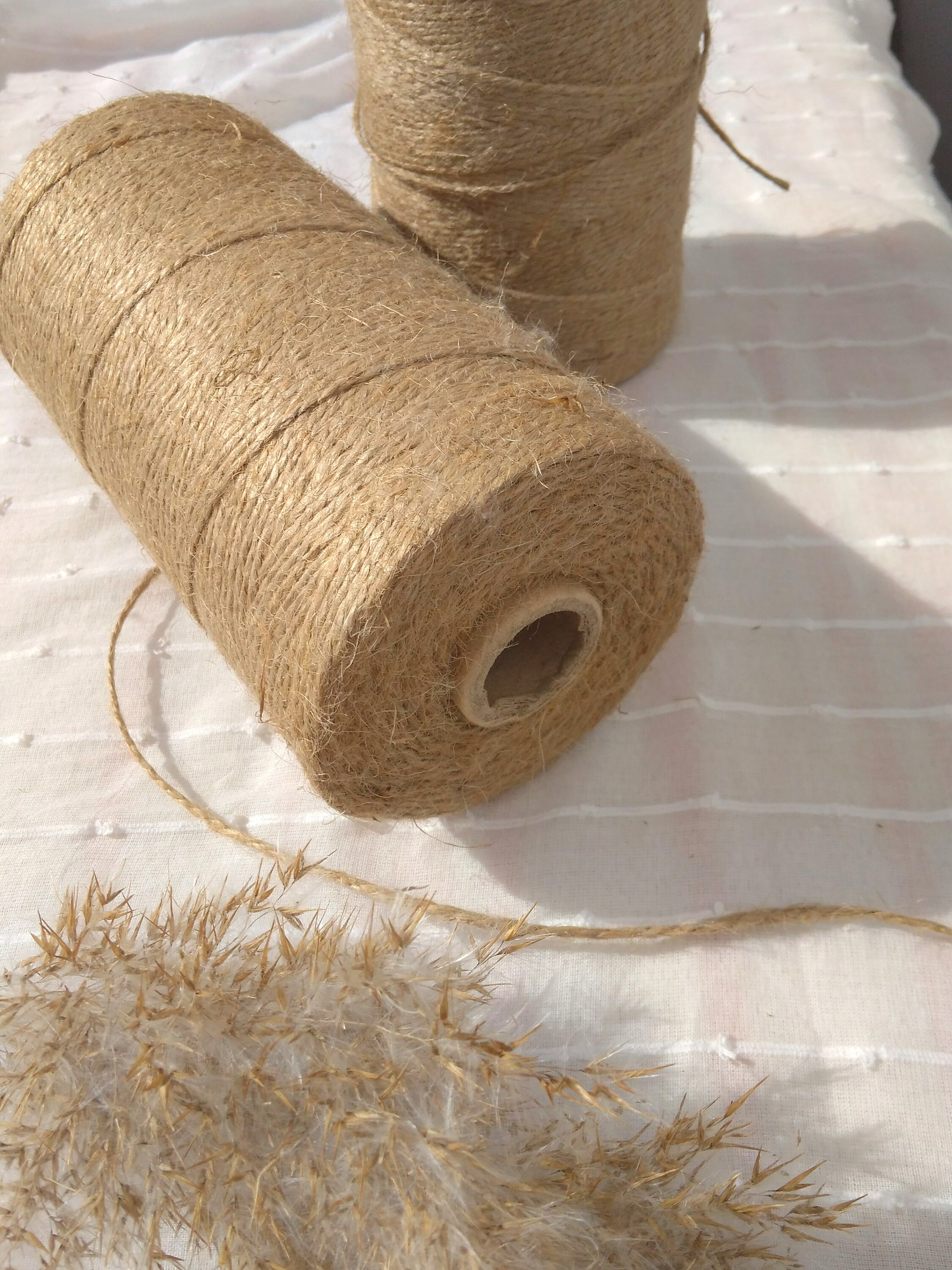 Macrame Sewing & Fiber Natural Eco-friendly Naturally Decomposing Jute ...