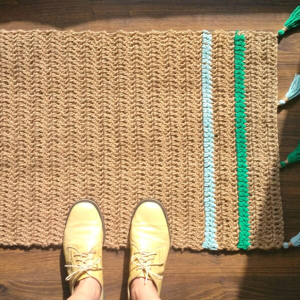 Jute Rope Rug - Etsy