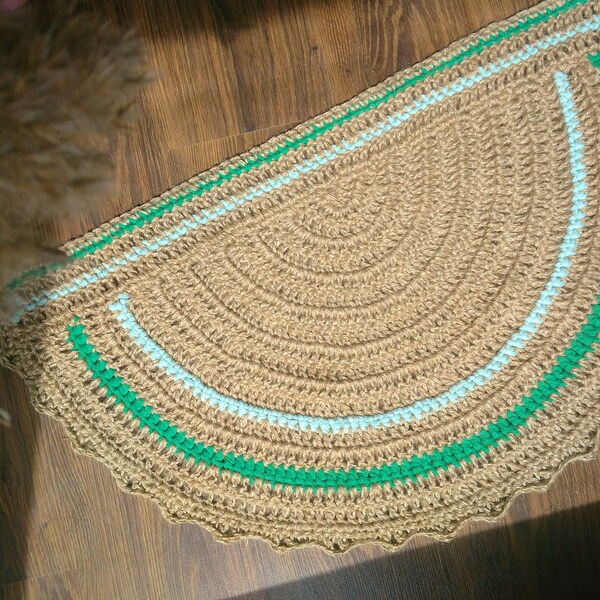Crochet Rope Rug - Etsy