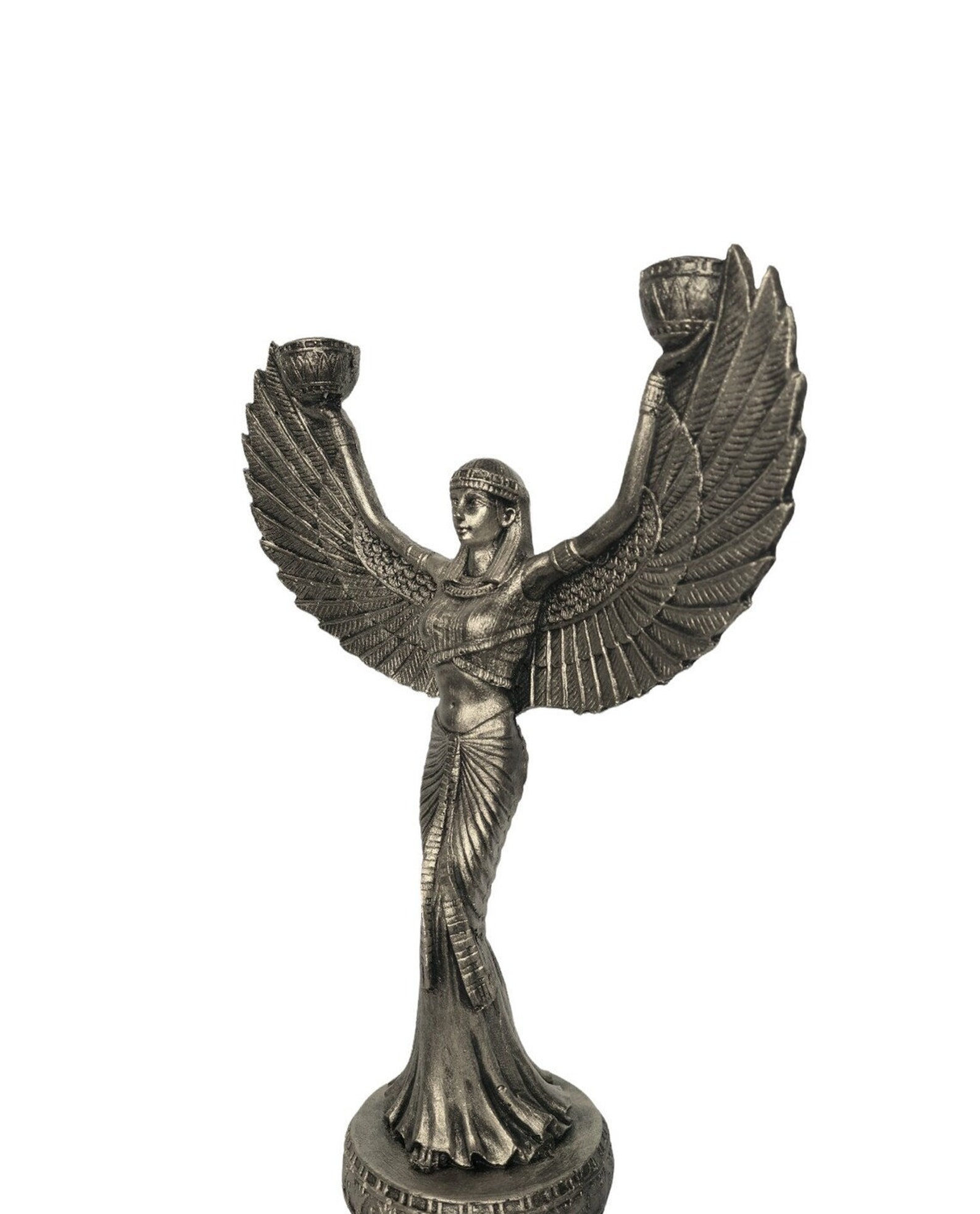 Set of 3 Isis Statues/ Unique Egyptian Goddessegyptian - Etsy