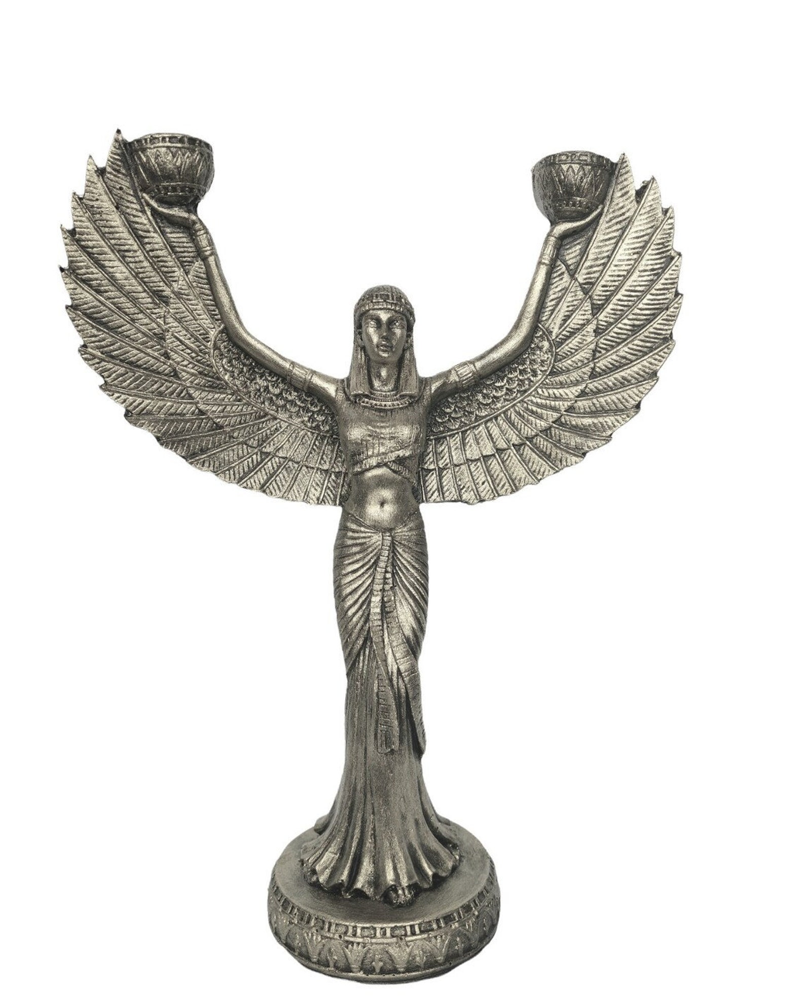 Set of 3 Isis Statues/ Unique Egyptian Goddessegyptian - Etsy