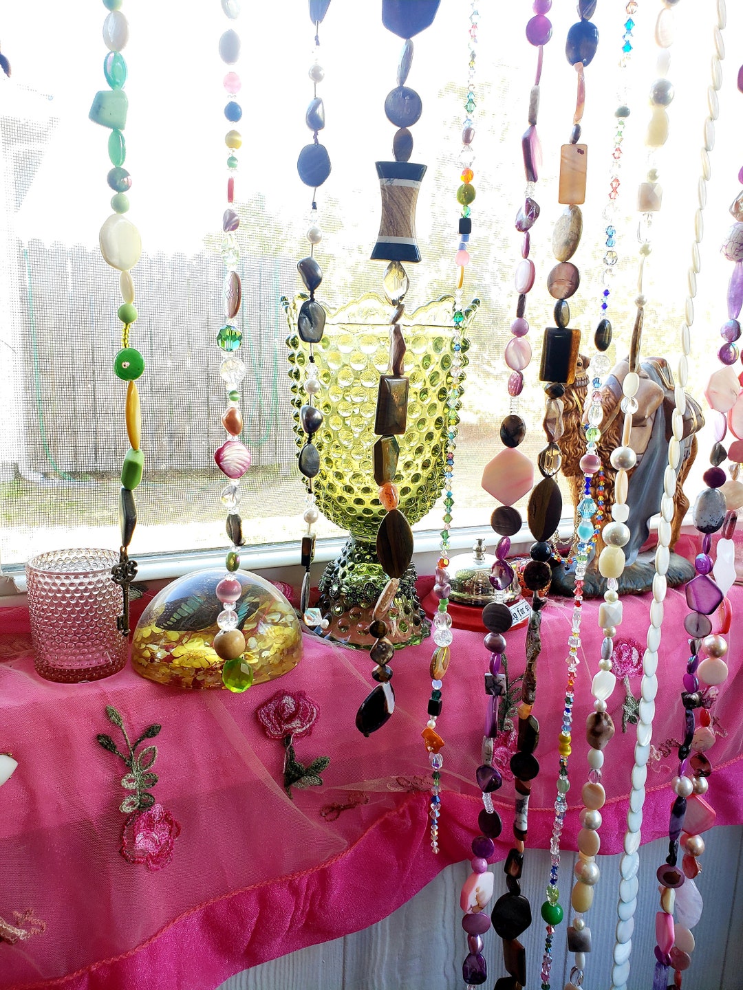 Full Ceiling to Floor Beaded Curtain - Etsy