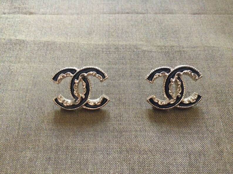 Coco Chanel Iconic Earings - Etsy