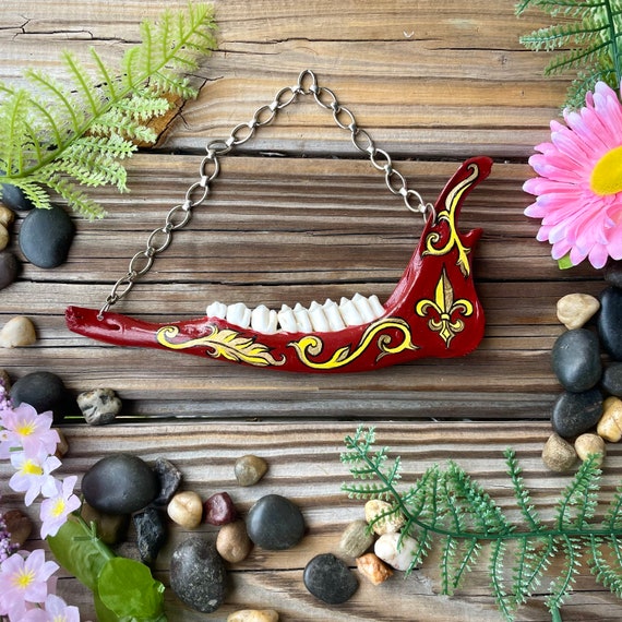 Baroque Victorian Style Bone Painting Color Shift Gold & - Etsy