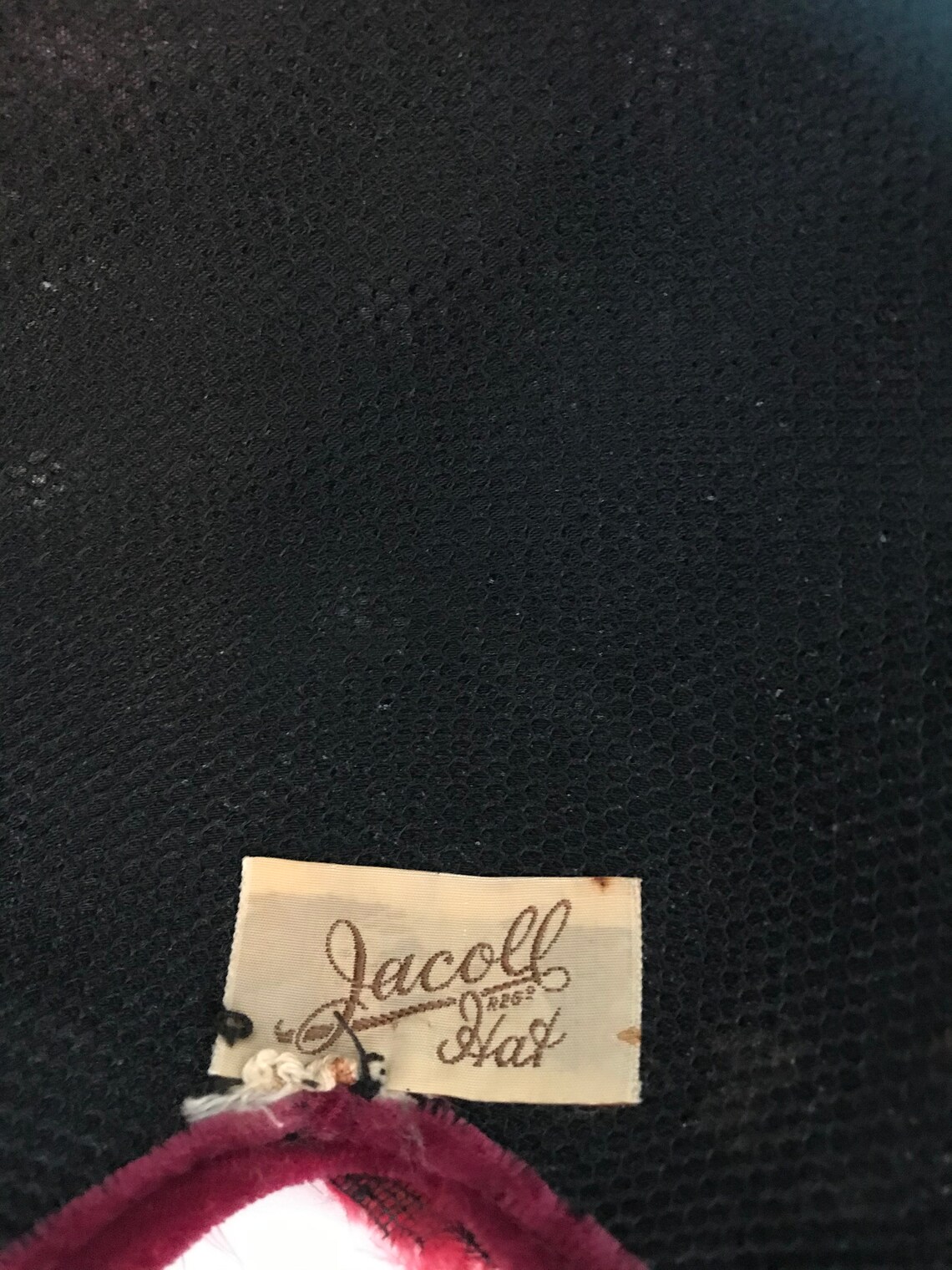 Jacoll 1960s Red and Black Full Feather Hat Vintage Glamour | Etsy