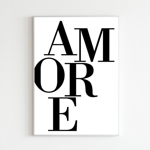 Amore Print - Etsy