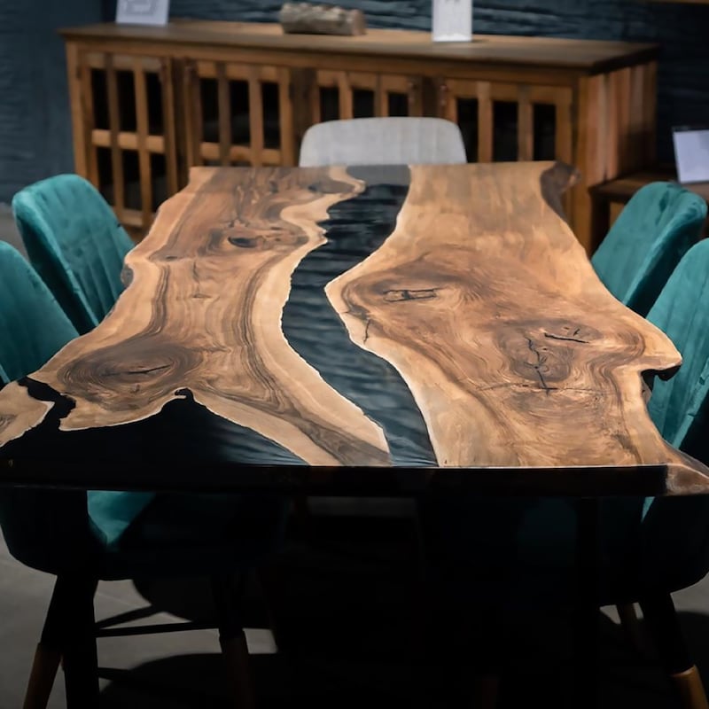Resin Table Dining Room - Etsy