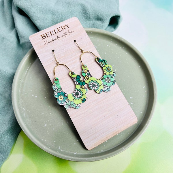 Spring Earrings - Etsy