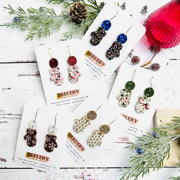 Winter Earrings Dangle - Etsy