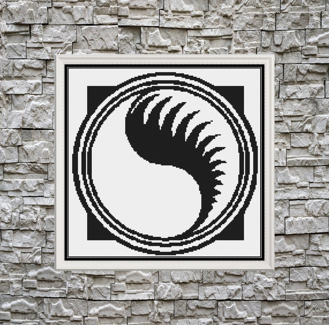 Aes Sedai Symbol Wheel of Time Cross Stitch Pattern PDF | Etsy Canada