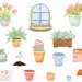 Garden Clipart Bundle Gardening Clip Art Spring Clipart - Etsy