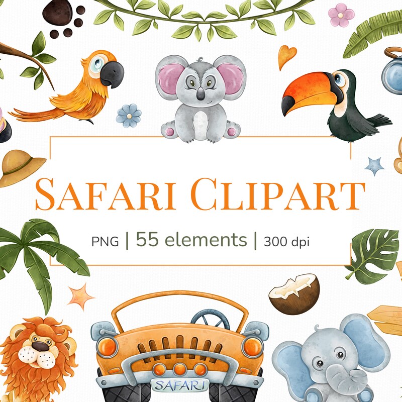Zoo Clipart - Etsy