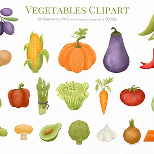 Vegetable Clipart | Food Clipart Png | Healthy Food Clip Art Png ...