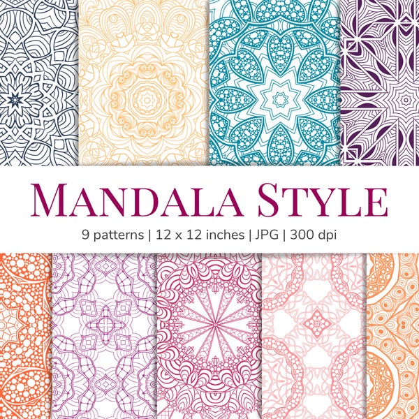 Zentangle Pattern - Etsy