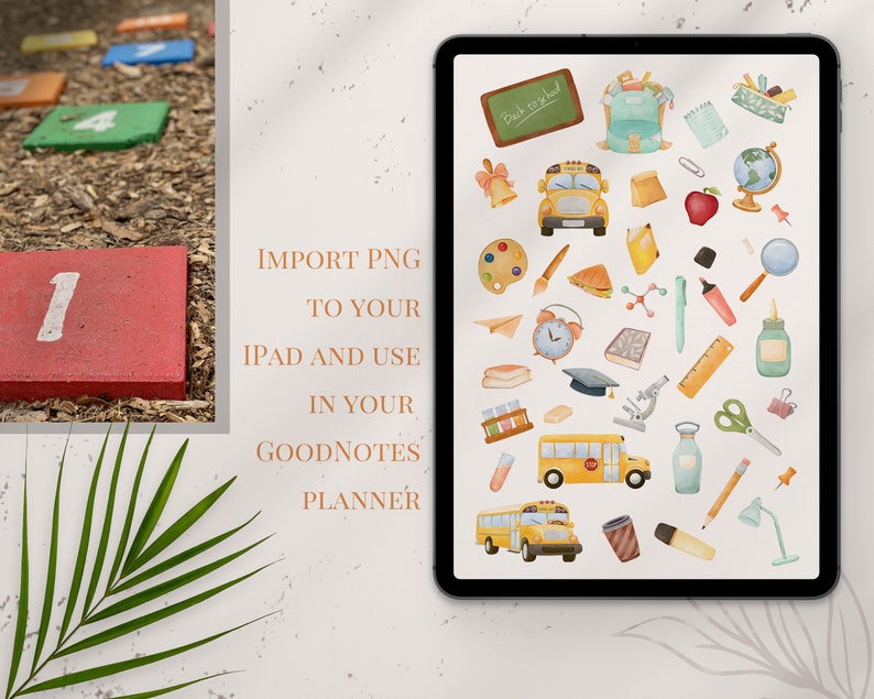 School Clipart Bundle Back to School Clipart Png School | Etsy