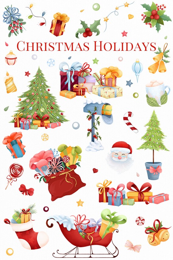 Christmas Break Clip Art
