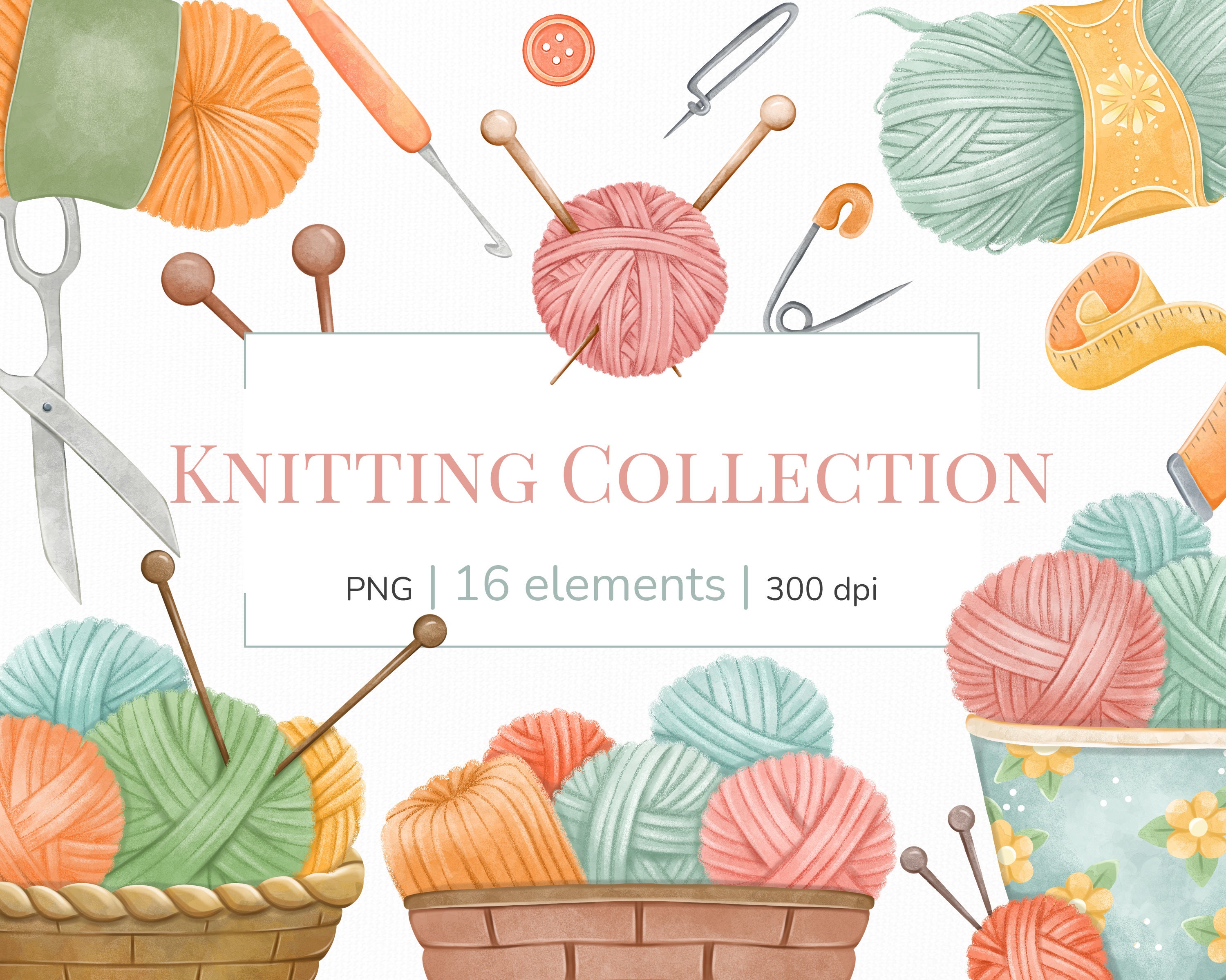 Clipart For Knitting