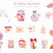 Valentines Day Clipart Bundle Valentine Clipart Cute Love Clipart Love ...