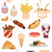 Fastfood Clipart | Junk Food Clipart | Food Clip Art | Hamburger ...