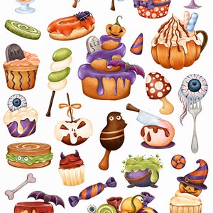 Halloween Clipart Cute Halloween Ghost Clipart Halloween Candy Clipart ...