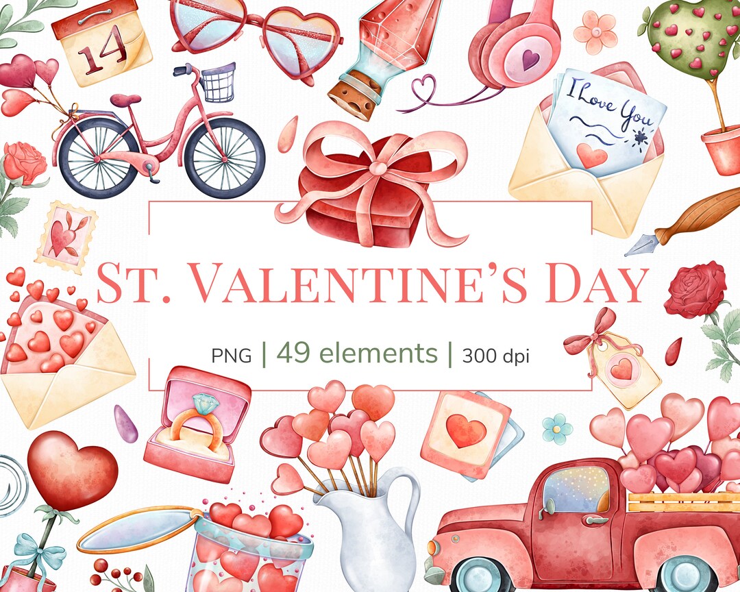 Valentines Day Clipart | Valentine Clip Art | Valentine Clipart | Cute ...