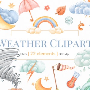 Weather Clipart Png | Rainbow Clipart | Sun Clipart | Cloud Clipart ...