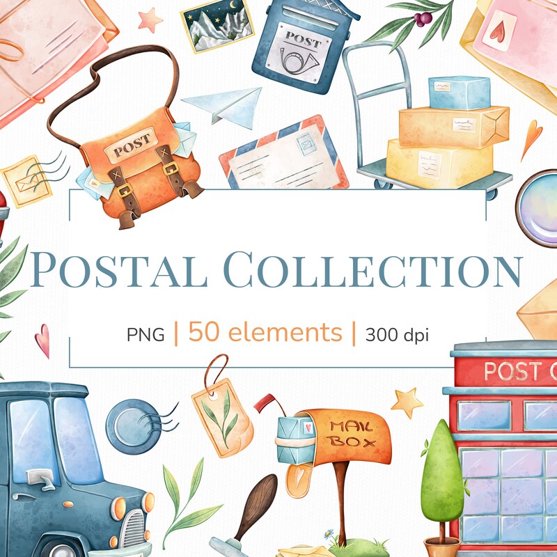 Usps Clipart - Etsy