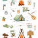 Camping Clipart | Summer Clipart | Travel Clipart | Camper Clipart ...