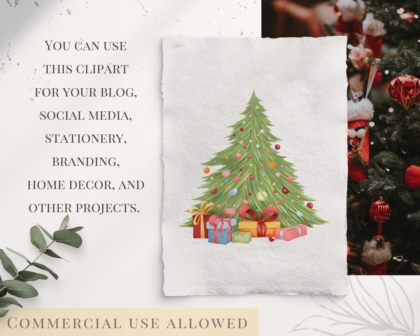 Christmas Clip Art Holiday Clipart Christmas Clipart - Etsy