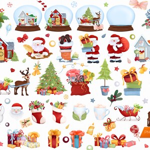 Christmas Clipart Bundle | Holiday Clip Art | Cute Christmas Clip Art ...