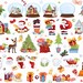 Christmas Clipart Bundle | Holiday Clip Art | Cute Christmas Clip Art ...