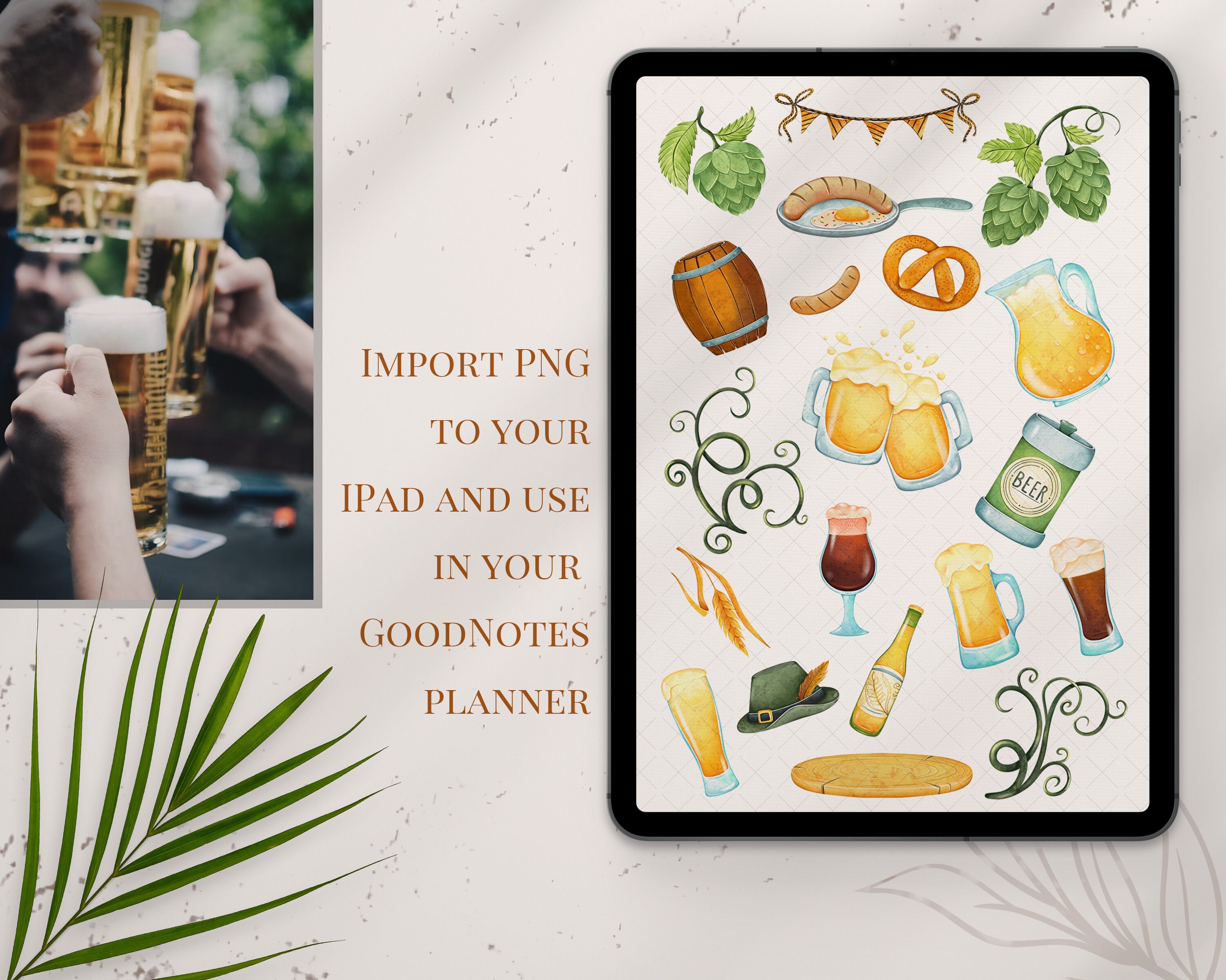 Beer Clipart Cute Drinks Clipart Alcohol Drink Clipart - Etsy