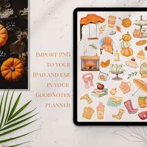 Cozy Autumn Clipart | Fall Clipart Bundle | Thanksgiving Clipart Png ...