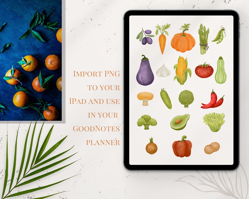 Vegetable Clipart Food Clipart Png Healthy Food Clip Art - Etsy