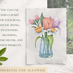 Gardening Clipart | Spring Clip Art | Farmhouse Clipart | Flower ...