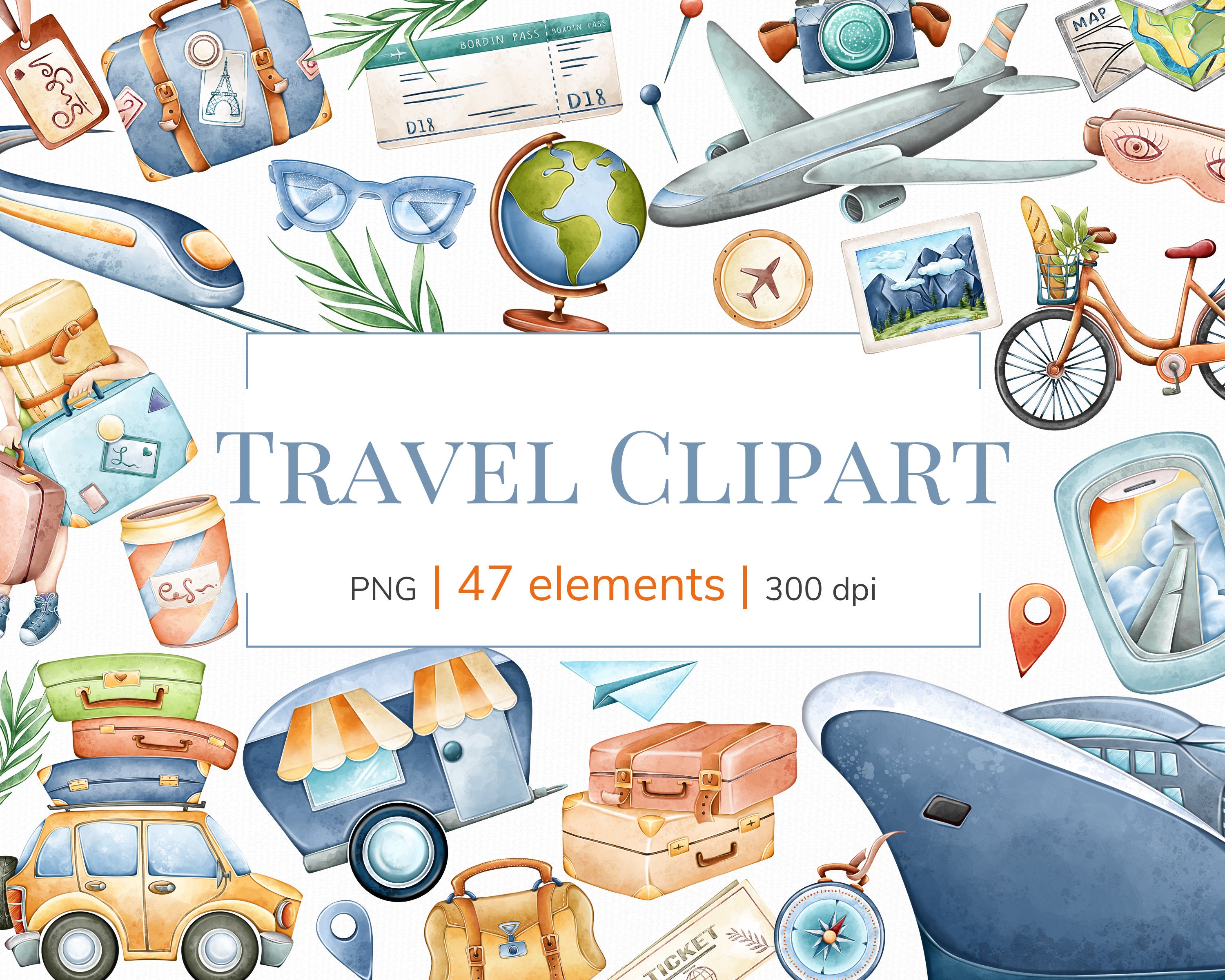To Travel Clipart