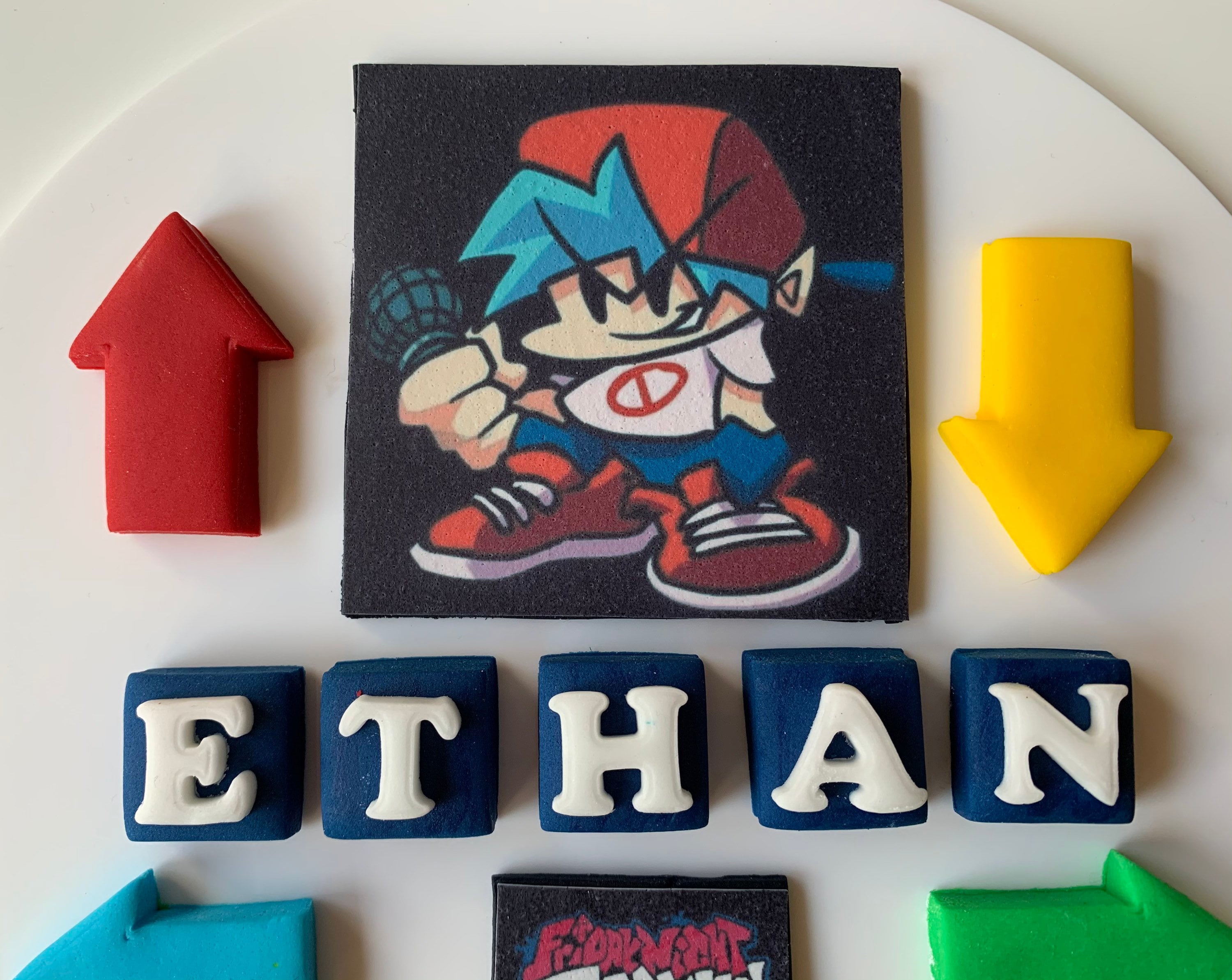 Party Supplies Paper & Party Supplies FNF Cake Toppers Friday Night ...