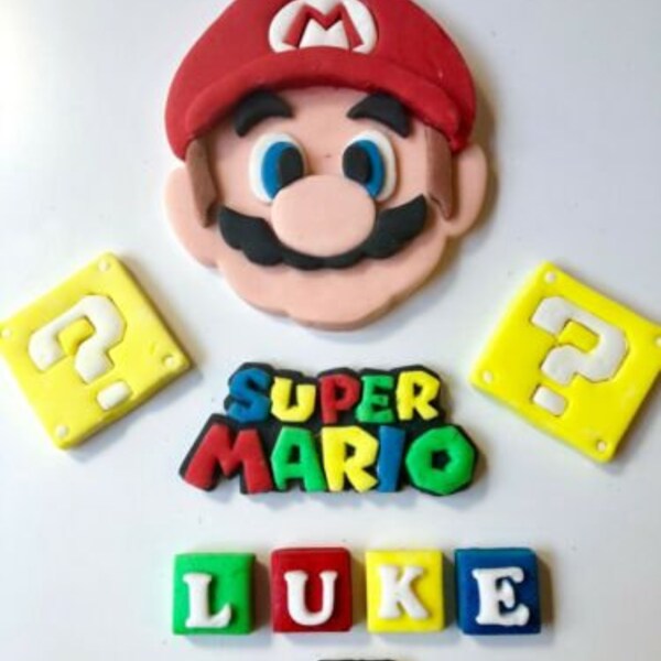 Fondant mario - Etsy France