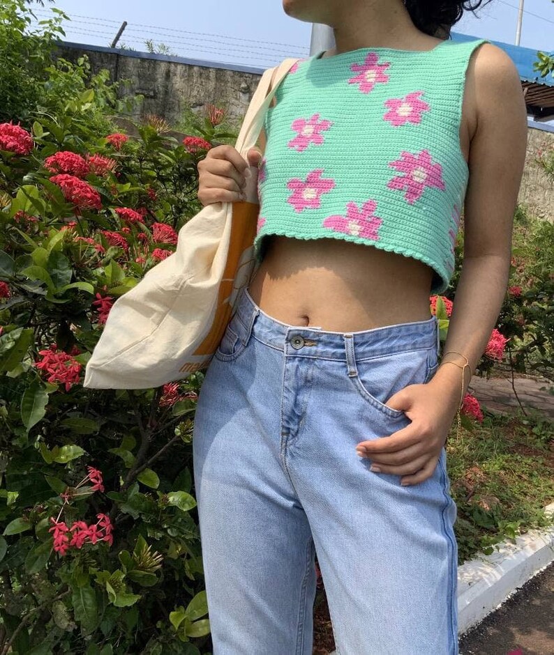 PDF Lazy Daisy Vest Crochet Pattern - Etsy