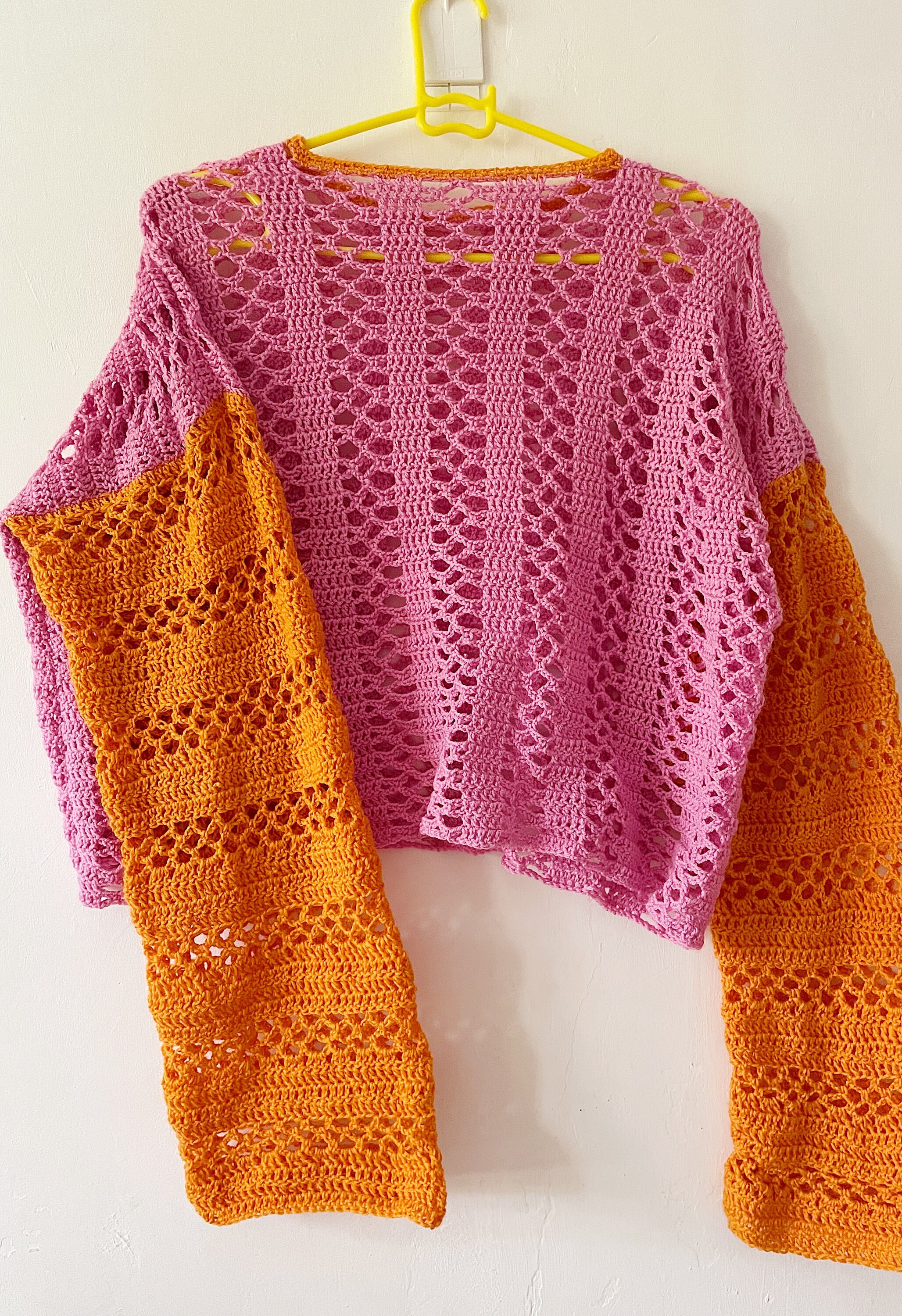 PDF Lucy Sweater Crochet Pattern - Etsy