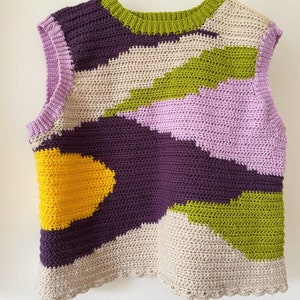 PDF Valley Vest Crochet Pattern - Etsy