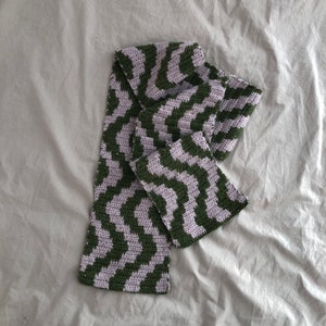 PDF Wavy Scarf Crochet Pattern - Etsy