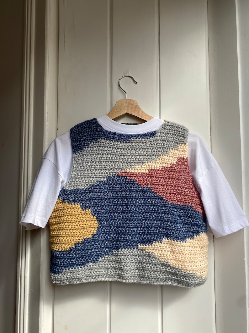 PDF Valley Vest Crochet Pattern - Etsy