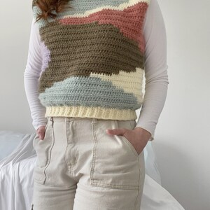 PDF Valley Vest Crochet Pattern - Etsy