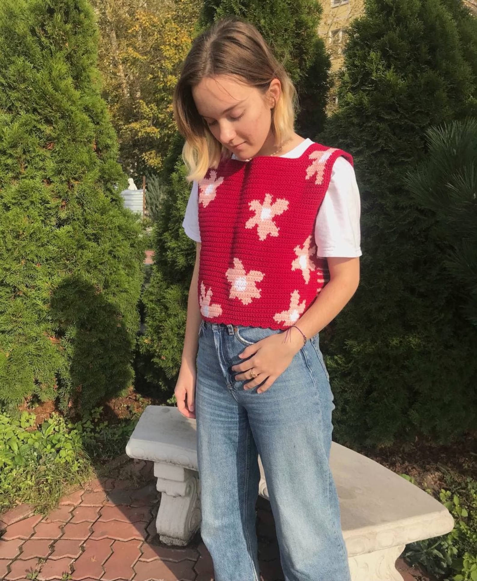 PDF Lazy Daisy Vest Crochet Pattern - Etsy