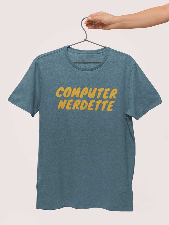 Computer Nerdette Shirt Girls in Tech T Shirt Programmer | Etsy