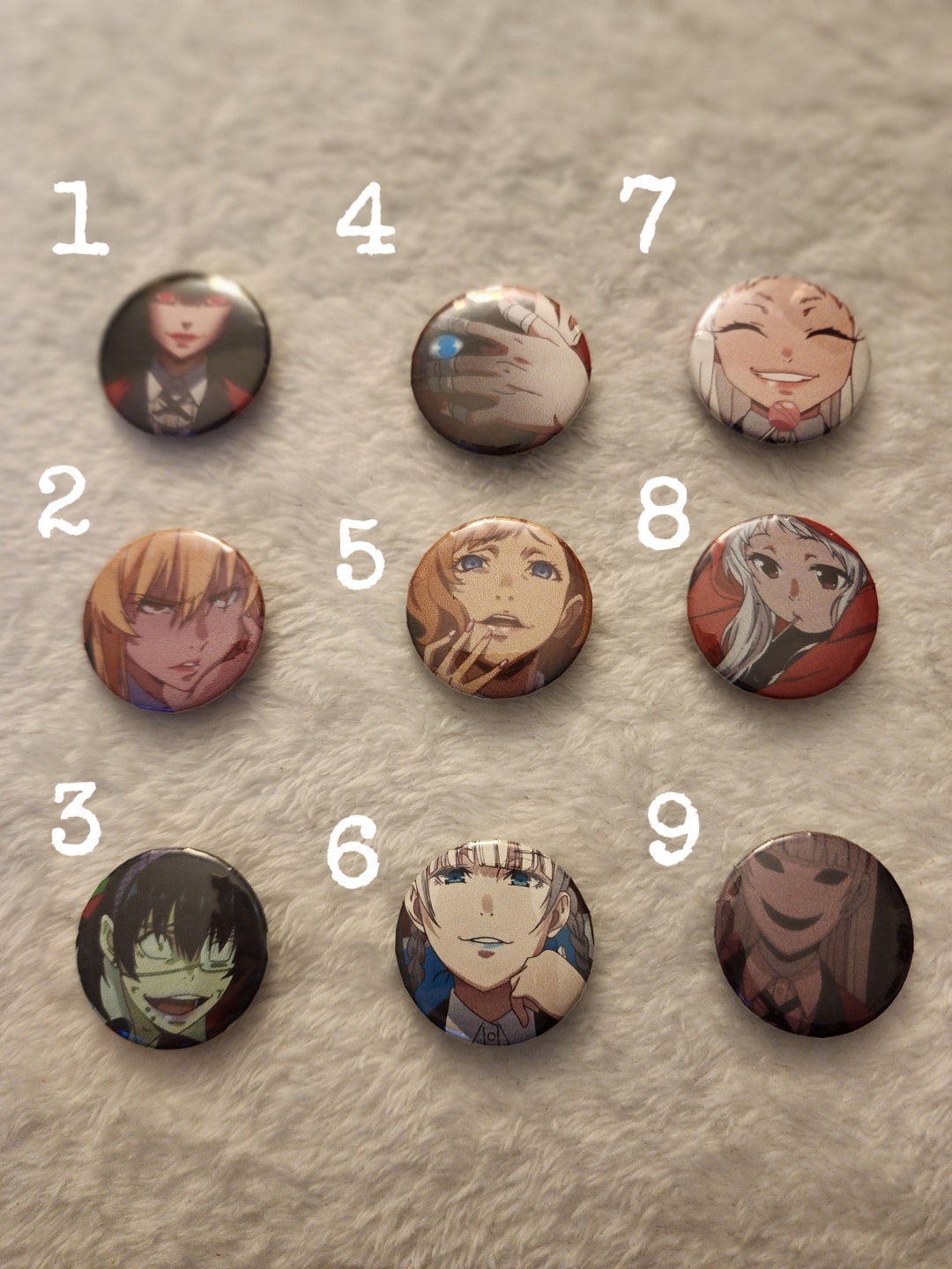 Kakeguri INSPIRED 1.25 Button - Etsy